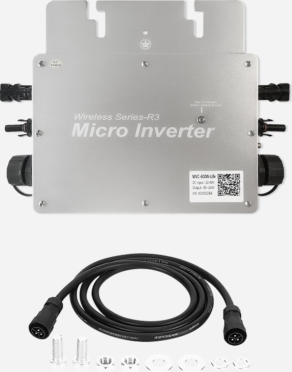 ICYBAY WVC-600 Micro Omvormer 600 Watt - Inverter - Micro Omvormers ...