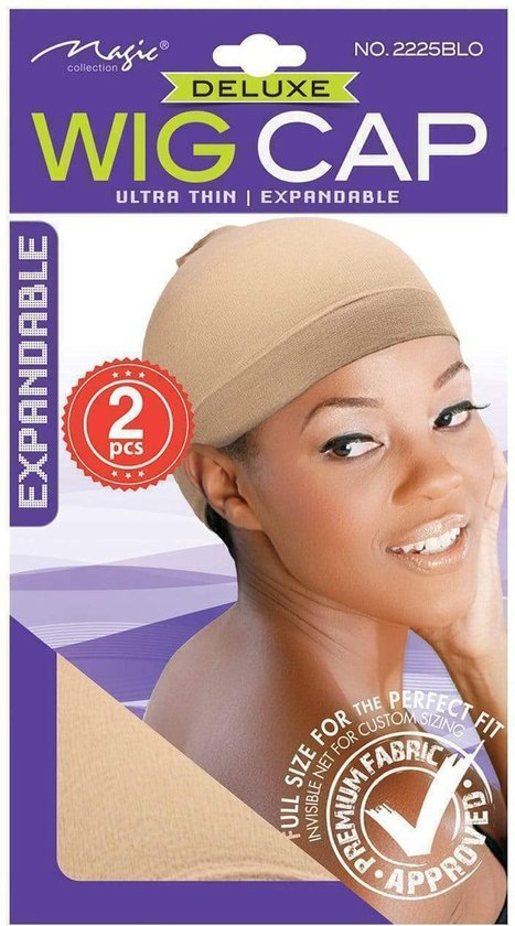 Magic Stocking W ig Cap Blond 2pcs. | bol