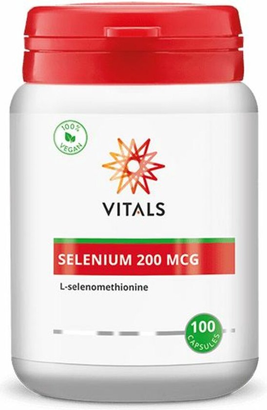 Vitals - Selenium - 200 mcg - 100 Capsules | bol.com