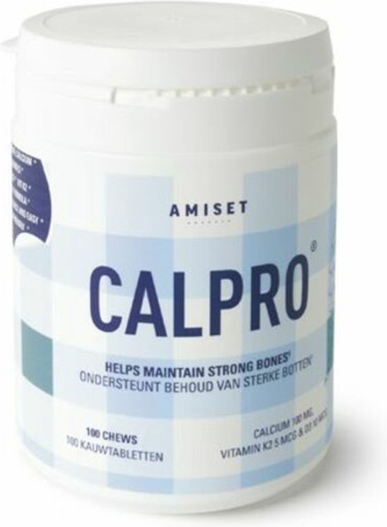 AMISET CALPRO BIO CALCIUM K2 | bol.com