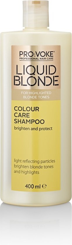 Provoke Shampoo liquid blonde colour care 400ml | bol