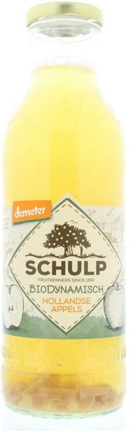 Schulp Appelsap biologisch demeter 750 ml | bol