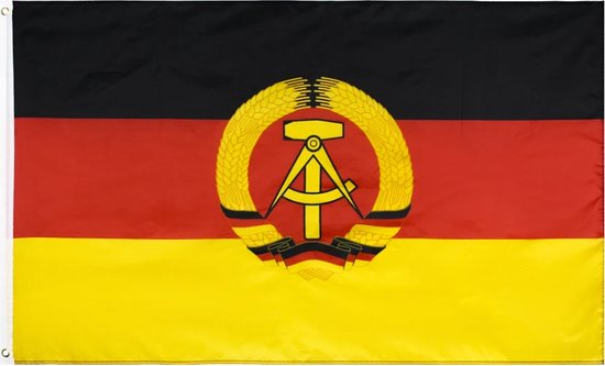 VlagDirect - drapeau de la République démocratique allemande - drapeau ...