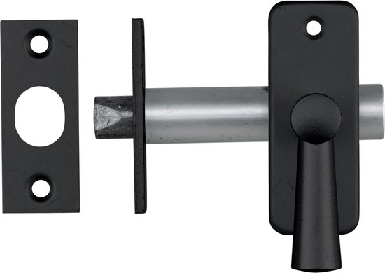 AXA insteekgrendel m/sluitplaat zwart 50mm | bol