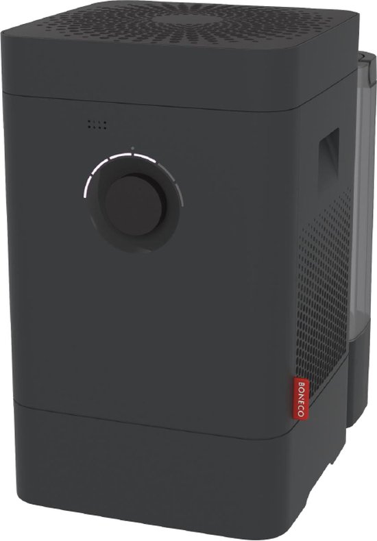 Boneco H400 - Luchtbevochtiger -Zwart - met luchtreinigingsfunctie | bol