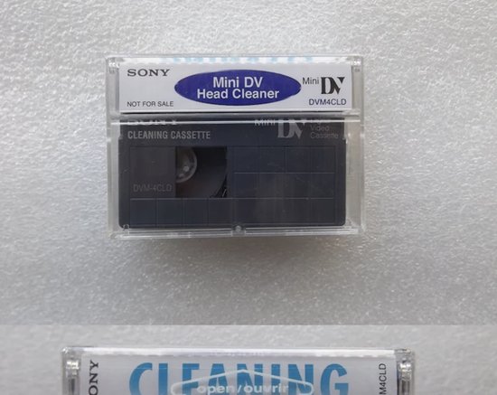 Sony - Mini DV Cleaning Tape - Schoonmaak Tape - Head Cleaner - Camera ...