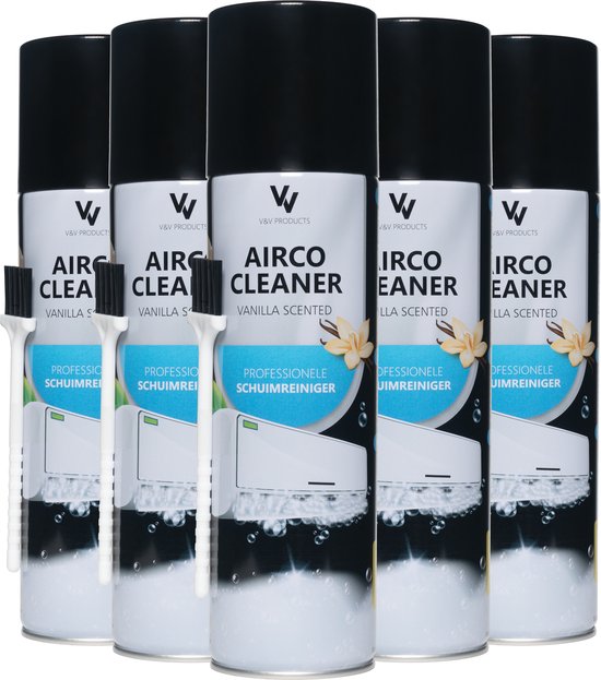 Airco-cleaner Vanille 500ml / 12st. Professionele Schuimreiniger met ...