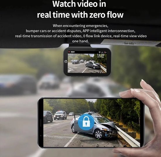 HP camcorder f965w Dashcam voor auto | bol