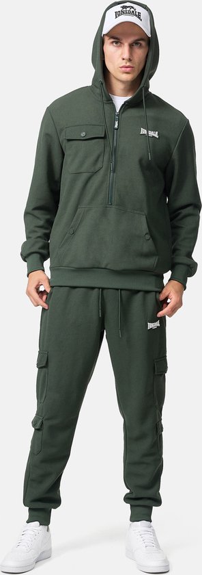 Lonsdale Heren trainingspak met capuchon regular fit CORBALTON | bol