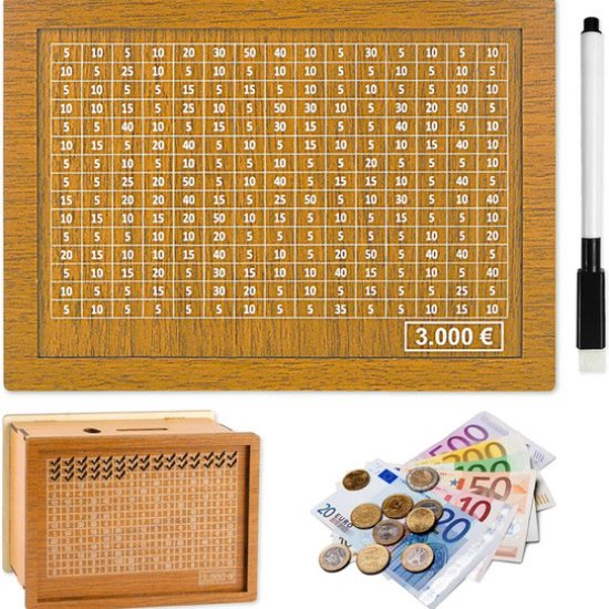 Spaarpot Groot - XXL Spaarpot - Grote Spaarpot Voor Volwassenen | bol