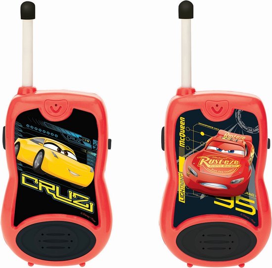 Disney Pixar Cars 2 Walkie-Talkie set - 2 portofoons | bol