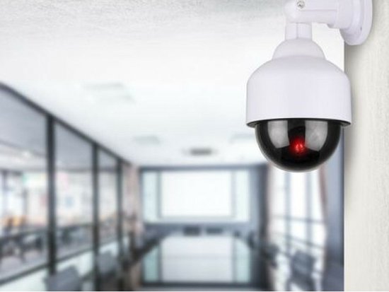 Grundig Dummy camera - LED dome - realistische beveiligingscamera dummy ...