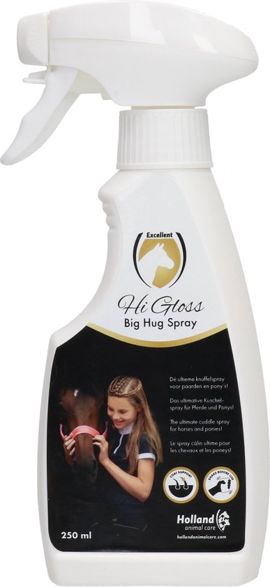 Excellent Hi Gloss Big Hug spray - Knuffelspray - Paard - Rustgevend ...