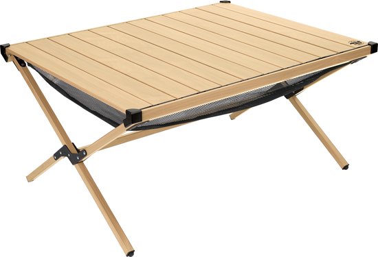 Camplife aluminium roltafel Tavira bamboe look | bol