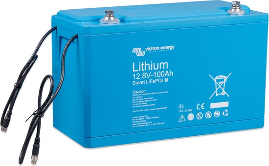 Victron 12V 100AH Lithium Smart Accu | bol