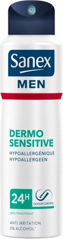Sanex Deo Spray XL - Dermo Sensitive Men - 200 ml | bol