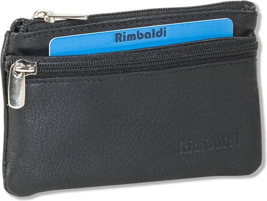 Rimbaldi Leren Sleuteletui met 2 Ringen - Sleuteltasje voor ...