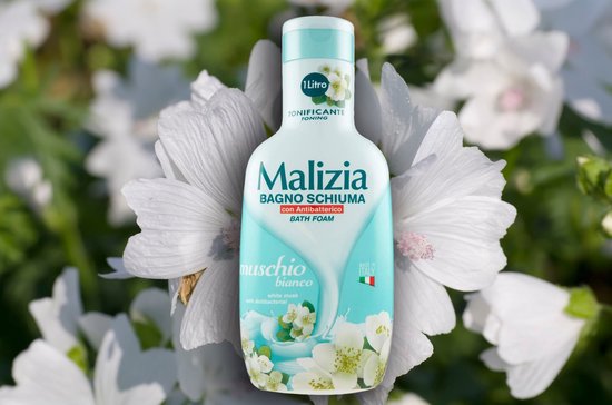 Malizia Verfrissend Badschuim - Witte Musk 1L | bol