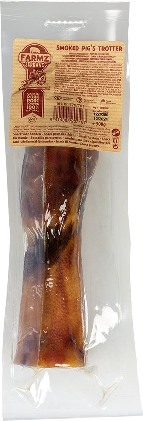 Duvoplus - Hond - Farmz Serrano Varkenspoot Gerookt | bol