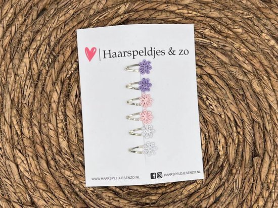 Baby haarspeldjes setje 37 - mini - 2cm groot - voor de eerste lokjes ...