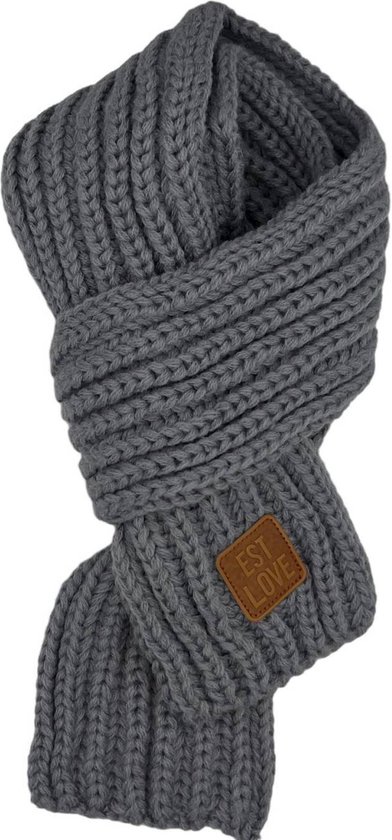 Sjaal - grijs - kind - peuter - kleuter | bol