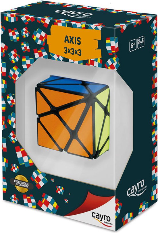 Cayro - Axis Cube 3x3 - Kubus - Puzzel - Geschikt vanaf 6 Jaar | Games ...