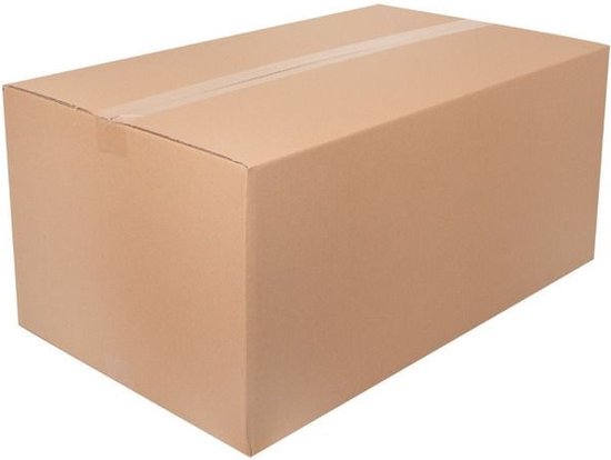 Kartonnen doos - 186 x 124 x 88 mm - 25 stuks | bol