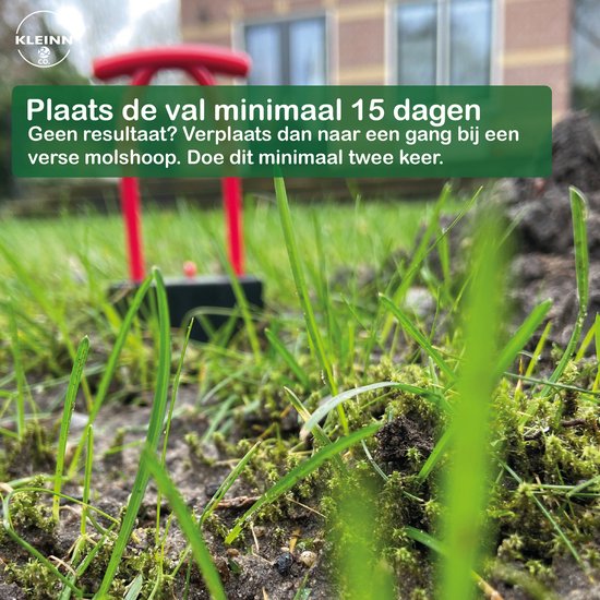 Mollenklem - Set 3 st. - Mollenverjager/ Mollenval - Vang Mollen Zonder ...