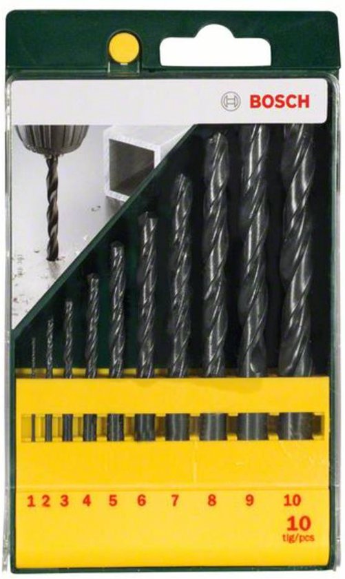 Bosch Set HSS-R Boren 10-delig | bol