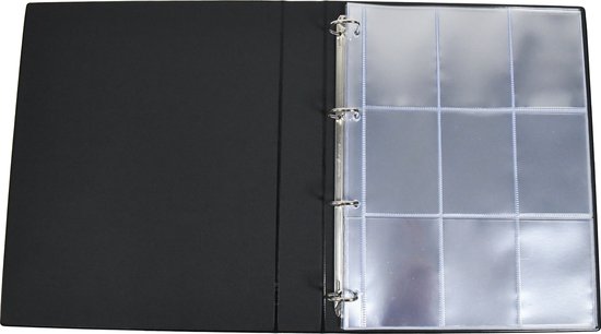 Verzamelmap Special - 10 setjes insteekhoezen - Zwart- 180 kaartjes ...