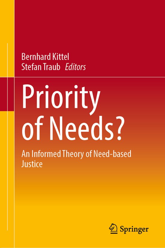 Priority of Needs? | 9783031530500 | Boeken | bol