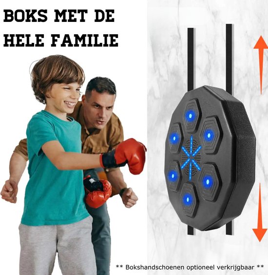 Boksmachine Muziek Met Bluetooth - Music Boxing Machine Inclusief ...