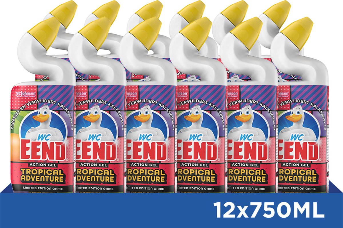 WC Eend Action Gel Tropical Adventure - Limited Edition Geur ...