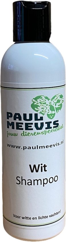 Paul Meevis Jouw Dierenspecialist Wit Shampoo 200ml | bol