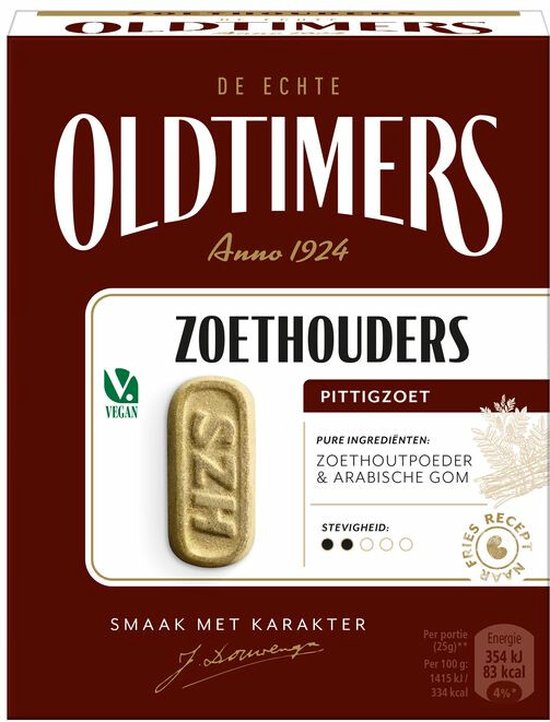 Oldtimers - Drop - Zoethouders - 6 doosjes - 185 gram | bol