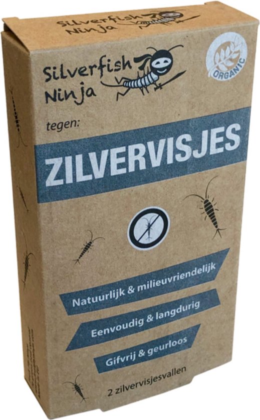 Silverfish Ninja - Zilvervis lijmval - Zilvervisjes Val - 100% ...