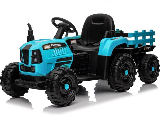 Merax Elektrische Tractor - 12V Trekker voor Kinderen - Elektrisch Auto ...