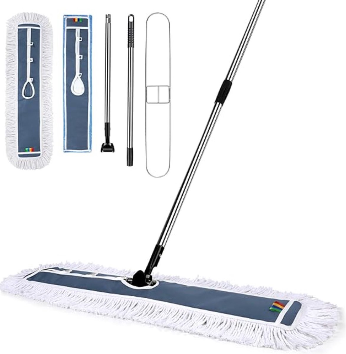 Mega Grote vlakmop - Luxe Mop - vloerwisser voor grote oppervlakken met ...