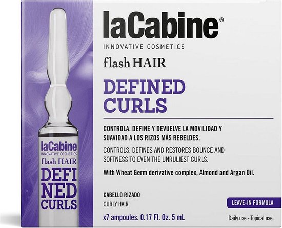 Ampoules laCabine Flash Hair Curl Defining Fluid (7 pcs) | bol