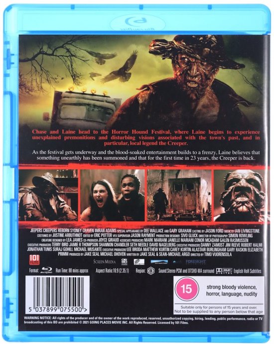 Jeepers Creepers: Reborn [Blu-Ray] (Blu-ray), Sydney Craven | Dvd's | bol