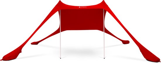 G-RAFFA Strandtent & Schaduwdoek (2x2m)– Snel Opgezet, Lichtgewicht ...