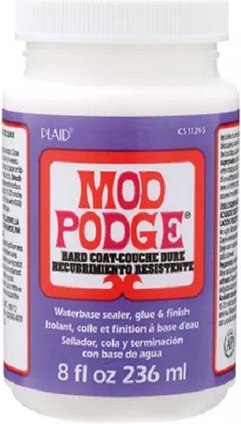 Mod Podge Hard coat 236 ml - Incl. Goodie | bol