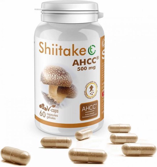 Soriabel Shiitake ahcc 500mg 60 Capsules | bol