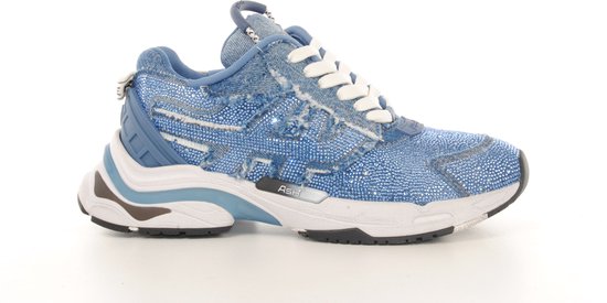 ASH ITALIA Race jeans sneaker met strass | bol