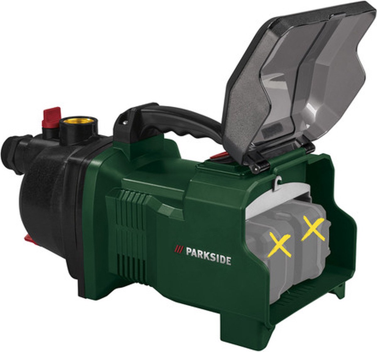 PARKSIDE® Accu-tuinpomp 40V zonder accu - Waterpomp - Werkdruk: max. 2 ...