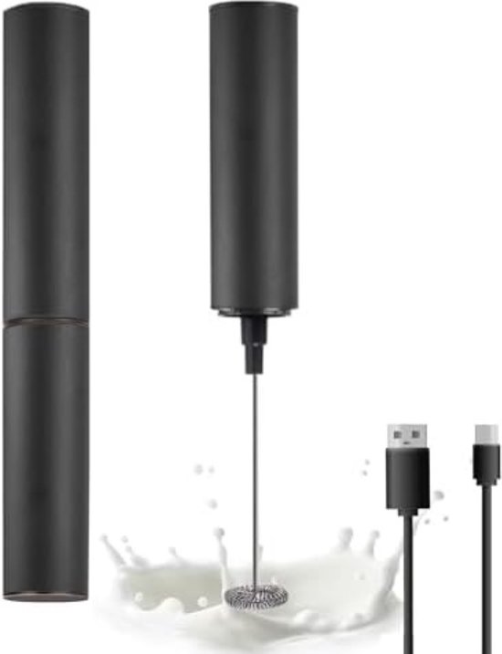 Opschuimer Voor Melk - Melkschuimer Elektrisch - Zwart | bol