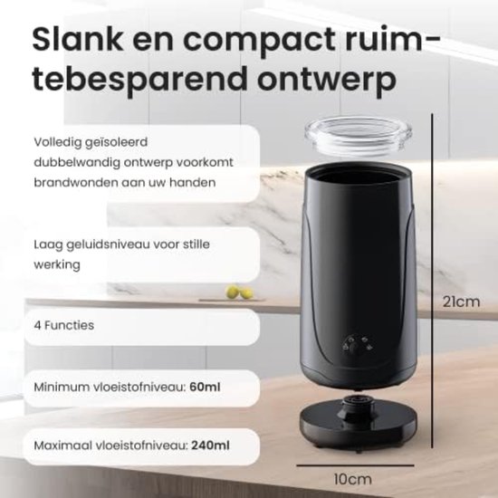 Automatische Melkopschuimer - Melkopschuimer Automatisch -Melkschuimer ...