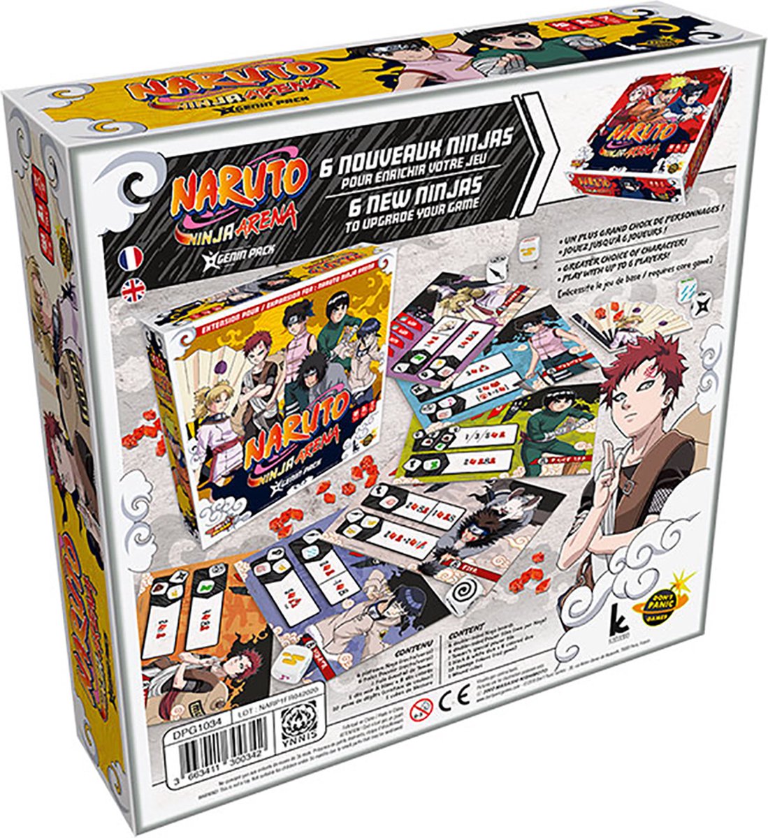 Naruto: Ninja Arena - Genin Pack Expansion - Bordspel - Engelstalig ...