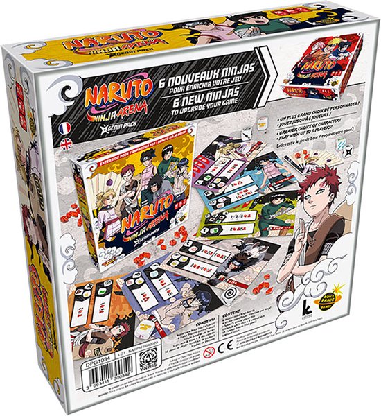 Naruto: Ninja Arena - Genin Pack Expansion - Bordspel - Engelstalig ...