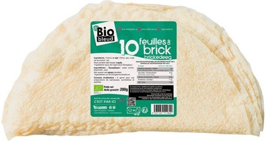 Biobleud Brickdeeg 200 gram | bol